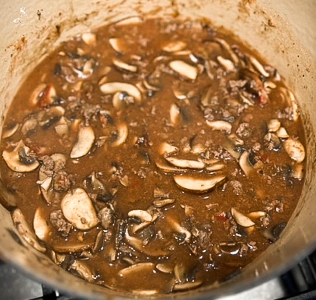 Ground Venison Stroganoff - Sourdough and More